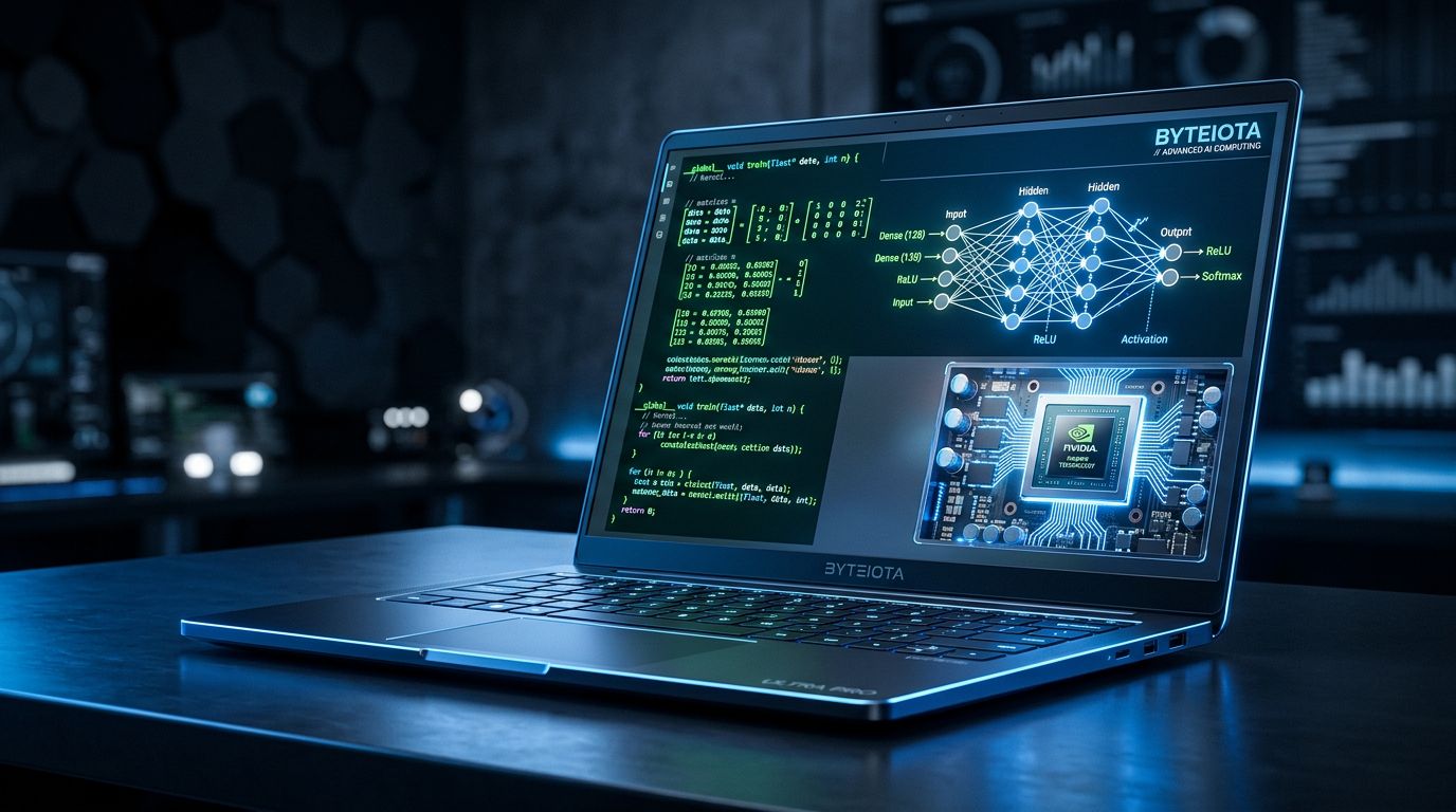 Nvidia RTX Spark: The CUDA Laptop for Local AI | byteiota
