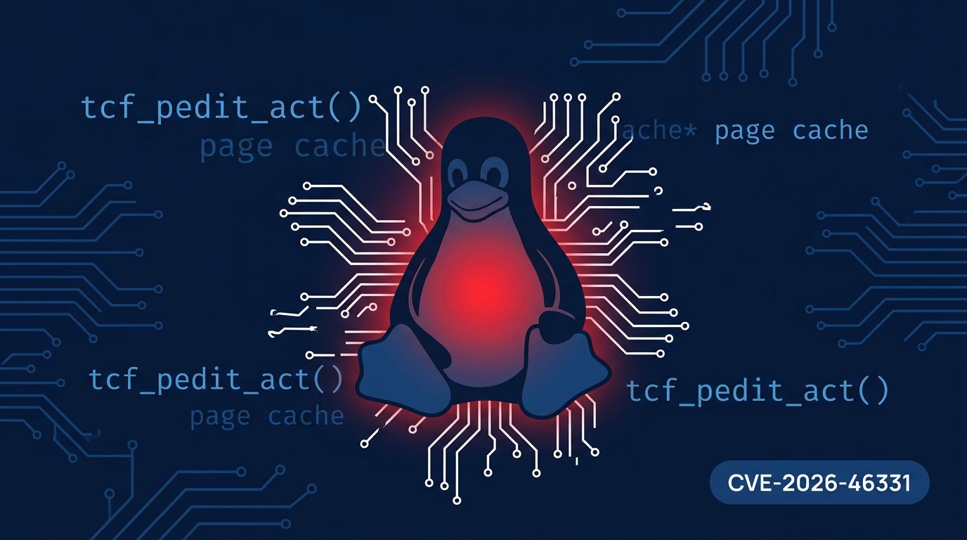 pedit COW CVE-2026-46331: Any Linux User Can Get Root Now | byteiota