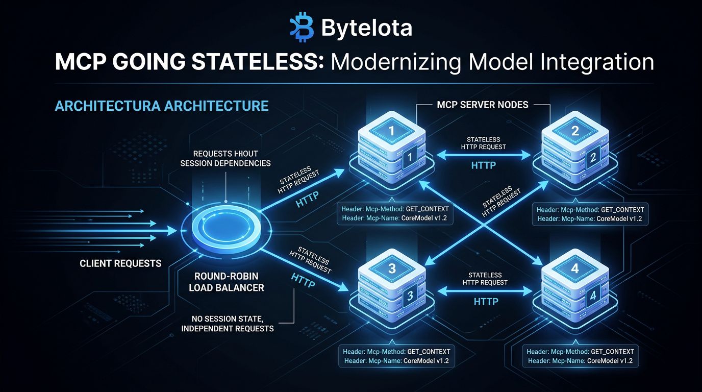 MCP Goes Stateless: The 2026 Release Candidate Explained | byteiota